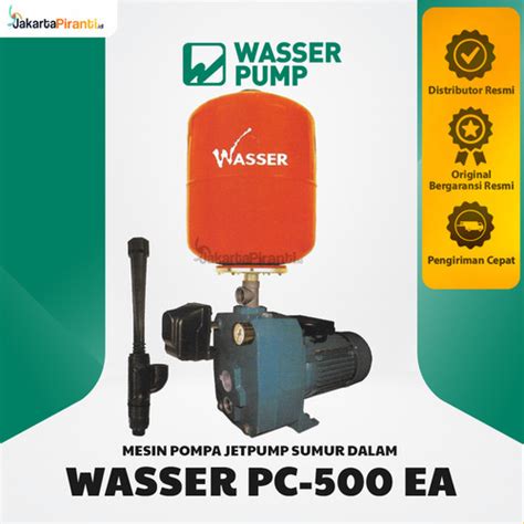 Promo Mesin Pompa Air Jetpump Wasser Pc 500 Ea Tanpa Tabung Kota