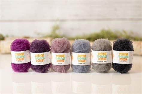 Stitch Soak Scrub™ Yarn Minis Assorted 6 Pack Lion Brand Yarn