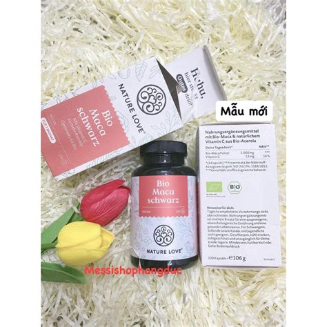 Maca Bio Nature Love Black Ginseng Special Physiological Enhancement