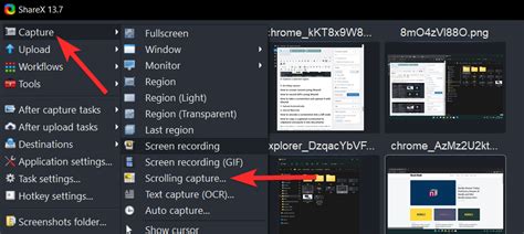 Як використовувати Sharex щоб робити знімки екрана та записувати екран у Windows 11 або 10