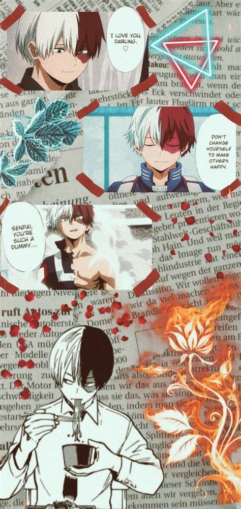 Download Eating And Smiling Todoroki Aesthetic My Hero Academia