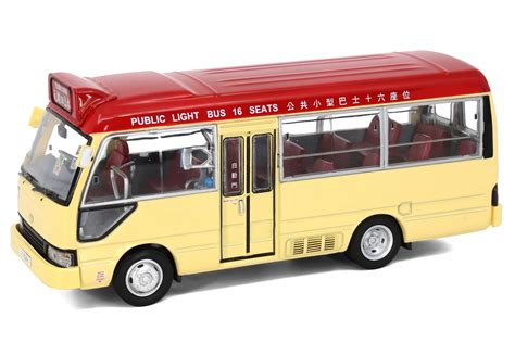 Tiny Hong Kong Bus Model Shop Tiny 1 43 Toyota Coaster Public Light Bus Yuen Long Tiny