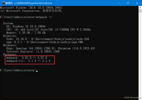 nodejs安装了webpack和webpack cli后，一直显示再安装【解决办法】 we will use npm to