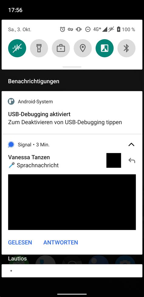 Black Rectangles On Signal Notifications When Receiving Voice Message · Issue 10063 · Signalapp