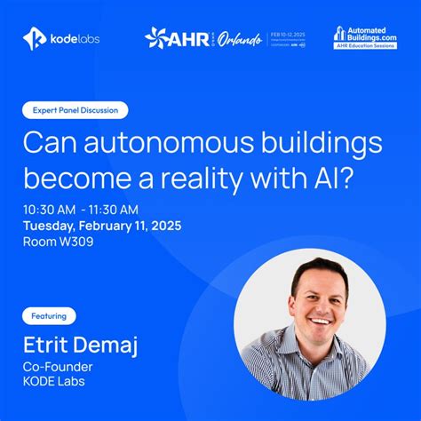 kode labs on linkedin ahr2025 smartbuildings ai buildingautomation