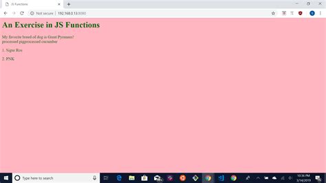 Github Sarahjulesthornejs Functions Basic Js Functions Project