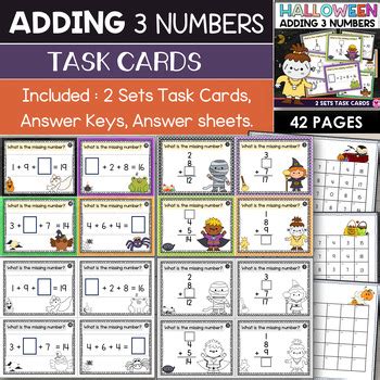 Adding Numbers First Grade Worksheets Adding Addends Bundle