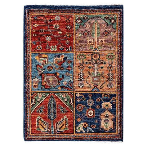 Serapi One Of A Kind Hand Knotted Runner Rug Blue For Sale At 1stdibs