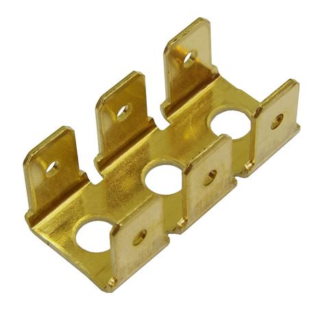 0 005 35 Durite 6 30mm Six Way Male Blade Terminal Block