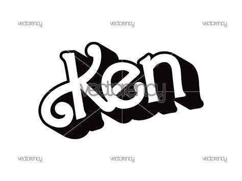 Ken Logo Barbie Svg Vectorency