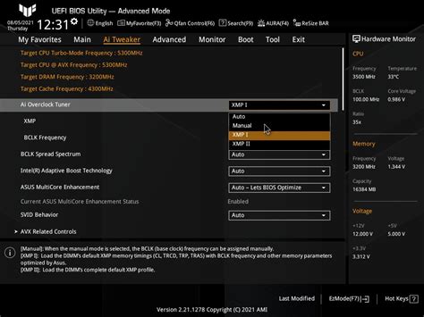 Asus Tuf Gaming Bios как