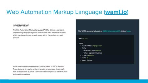 Writing Domain Specific Languages With Json Schema Ppt
