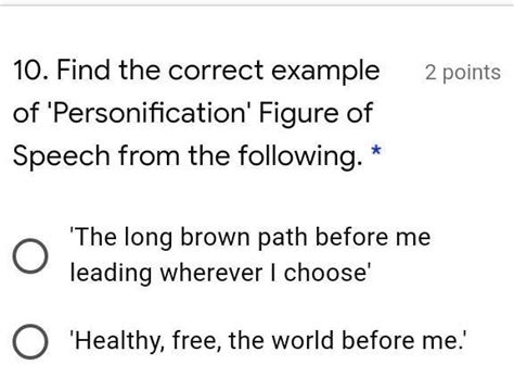 SOLVED Identify Figure Of Speech