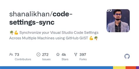 Amaan Khan On Linkedin Github Shanalikhancode Settings Sync 🌴💪 Synchronize Your Visual