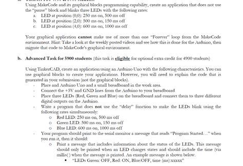 Solved Using Makecode And Its Graphical Blocks Programming