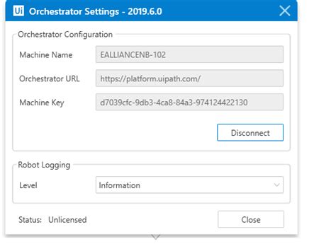 Orchestrator Connection Showing Unlicensed Help Uipath Community Forum
