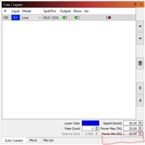 Missing Material Thickness Setting Lightburn Software Questions Lightburn Software Forum