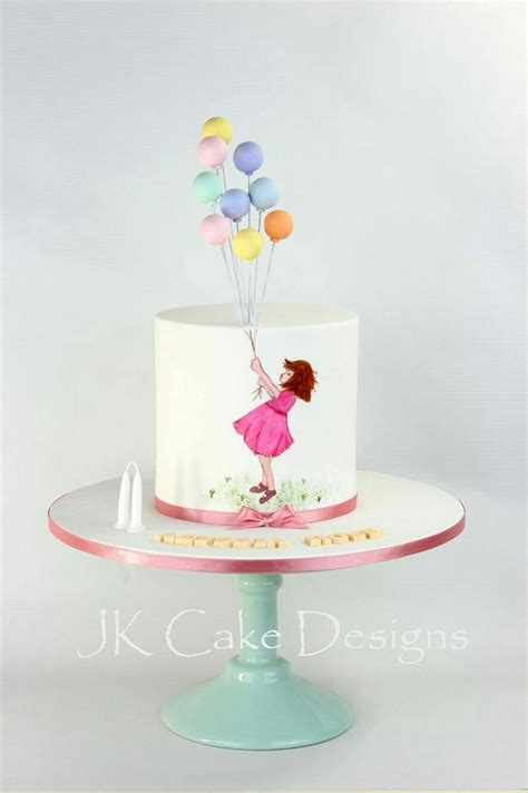 کیک فوندانت بادکنک