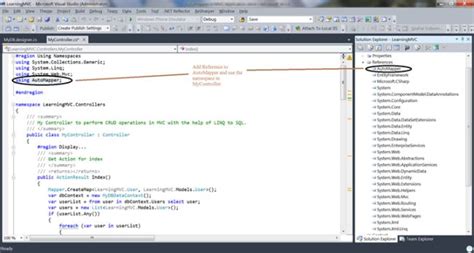 Crud Operations Using Automapper In Mvc Application