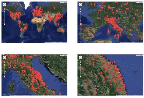 Web Application Users Access Geographical Summary Download Scientific Diagram