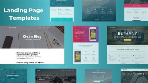 15 Free Bootstrap Landing Pages Templates 2023