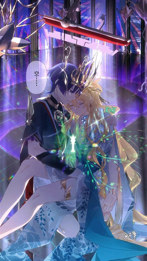 Aether And Scaramouche Genshin Impact Drawn By Buzheng Danbooru