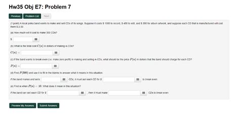 Solved Hw35 Obj E7 Problem 7 Previous Problen List Next 1 Chegg Com