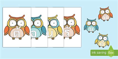 สื่อแต่งห้อง ป้ายยินดีต้อนรับรูปนกฮูก