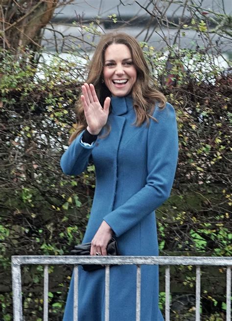 Thrifty Kate Middleton Rewears Favourite Maternity Coat On Uk Tour