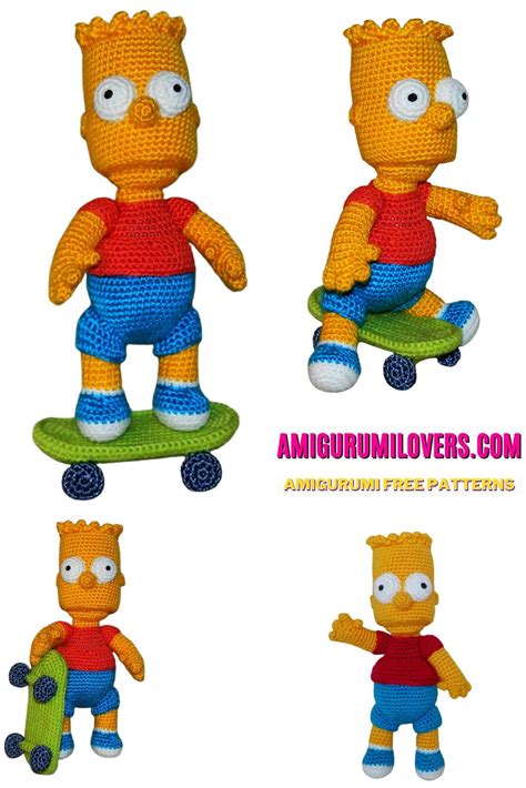 Bart Simpson Amigurumi Free Pattern Artofit