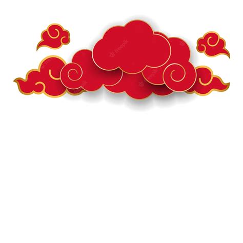 Premium Vector Chinese Cloud Design Element Vector Art