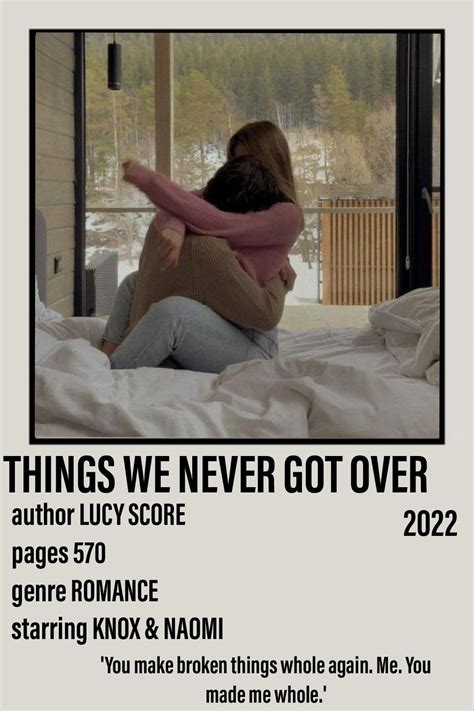 Things We Never Got Over Polaroid Poster Artofit