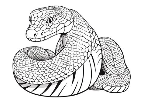 Python Party Coloring Page Coloring Page