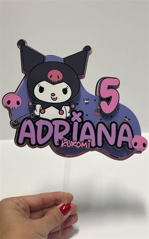 Custom Kuromie Cake Topper Etsy