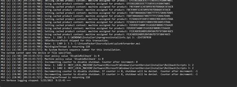 Solved Powershell Universal Forwarder Installation Not Wo Splunk
