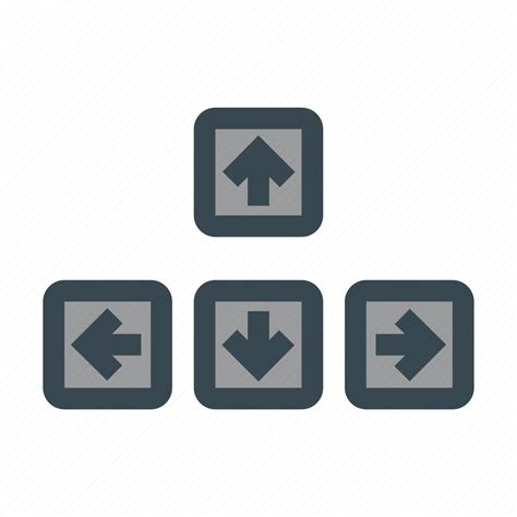 Arrow Arrows Keyboard Keys Move Icon Download On Iconfinder