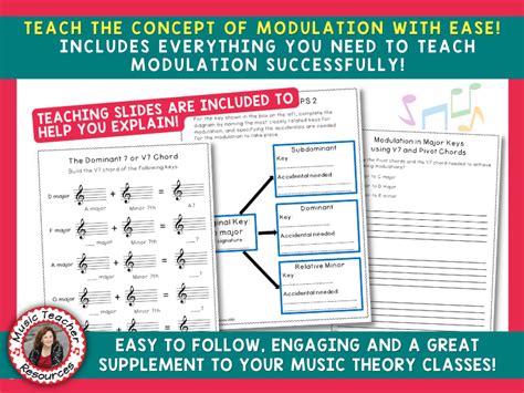 Music Theory Modulation In Music Teaching Resources