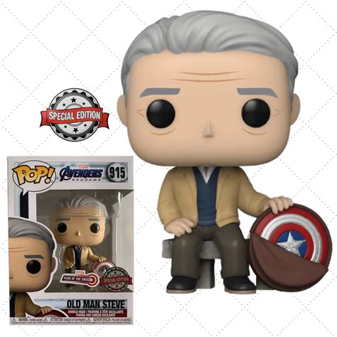 Ripley Funko Pop Avengers Endgame Old Man Steve Rogers 915