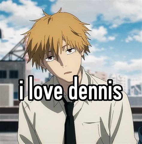 Dennis From The Hit Manga Series Battery Powered Saw Dude Chainsaw Anime Funny Anime