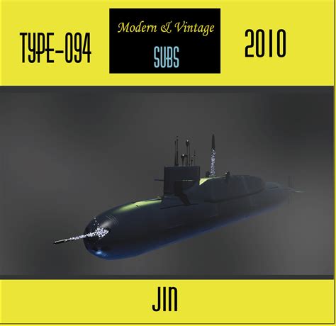 Jin Class Type 094 3d Model Cgtrader