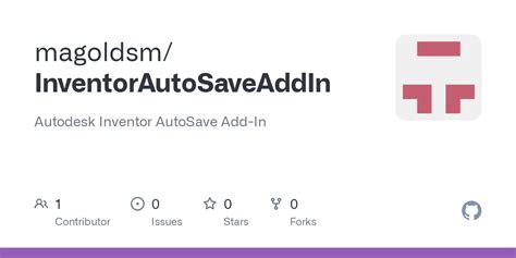 Github Magoldsminventorautosaveaddin Autodesk Inventor Autosave Add In