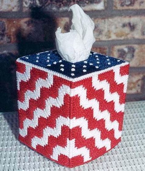 Rippling Us Flag Patriotic Boutique Size Tissue Box Cover Etsy