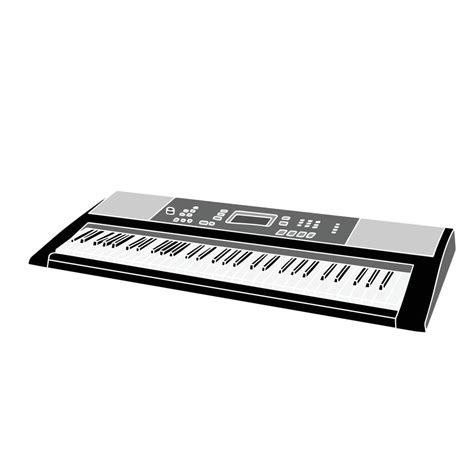 Synthesizer Hand Drawn Isolated On White Background 22429486 Vector Art At Vecteezy