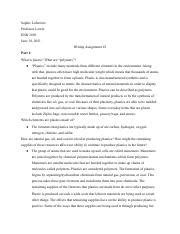 Writing Assignment 2 Pdf Sophie Laferriere Professor Lower ENR 2100