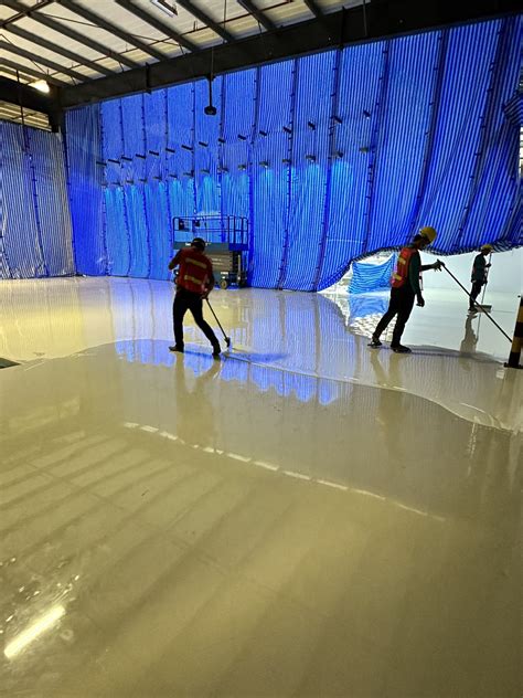 งานพื้น Epoxy Ja Colour Rich รับทำพื้น Epoxy พื้น Pu พื้นโรงงาน พื้นสนามกีฬา พื้นกันซึม