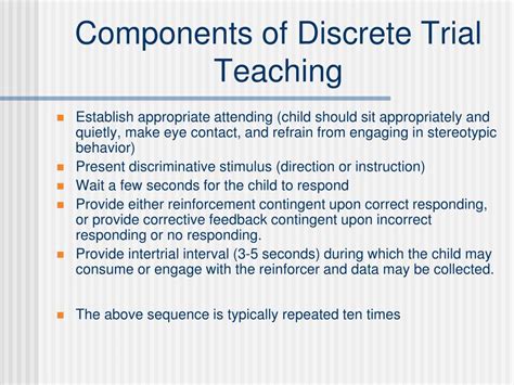 PPT Discrete Trial Teaching PowerPoint Presentation ID 643039