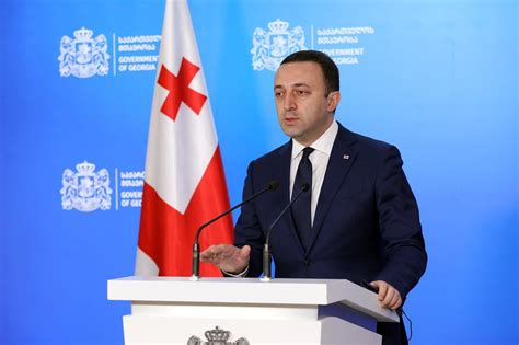 მთავრობის ადმინისტრაციაში ირაკლი ღარიბაშვილის ბრიფინგი დაინიშნა
