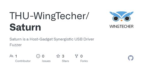 Github Thu Wingtechersaturn Saturn Is A Host Gadget Synergistic Usb