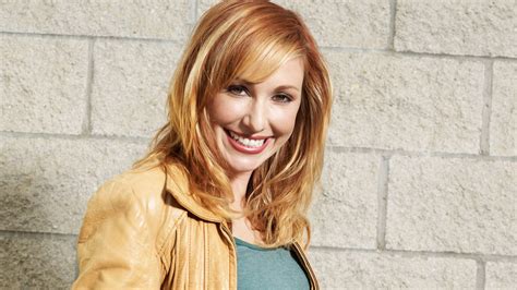Kari Byron Smiling In Front Of A Brick Wall Hd Wallpaper Rare Gallery
