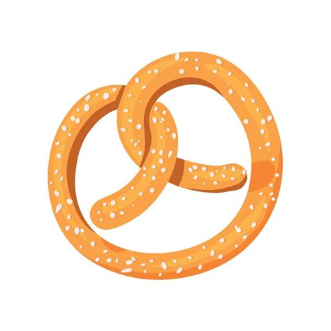 Pretzel Salty Food 11207974 Vector Art At Vecteezy